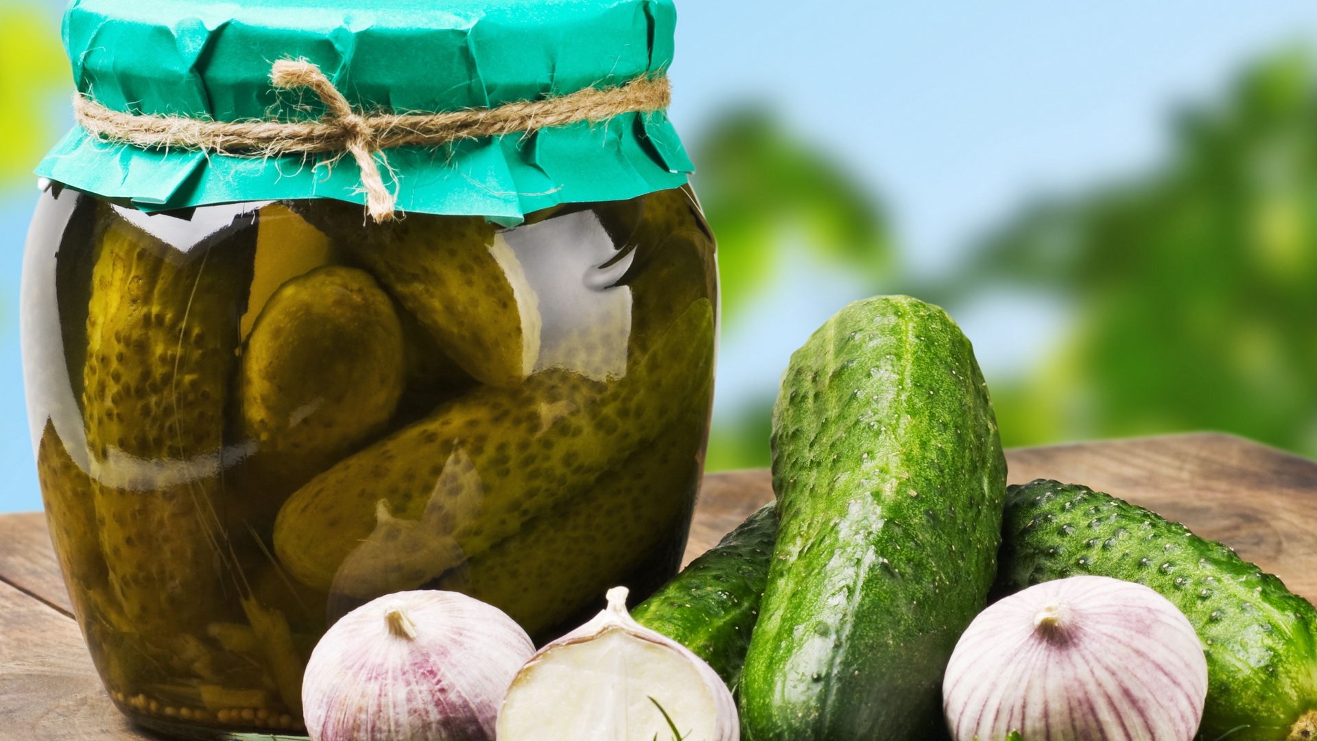 Wallpaper Cucumbers, Garlic, Food - Gherkins Image Hd (#103653) - HD ...