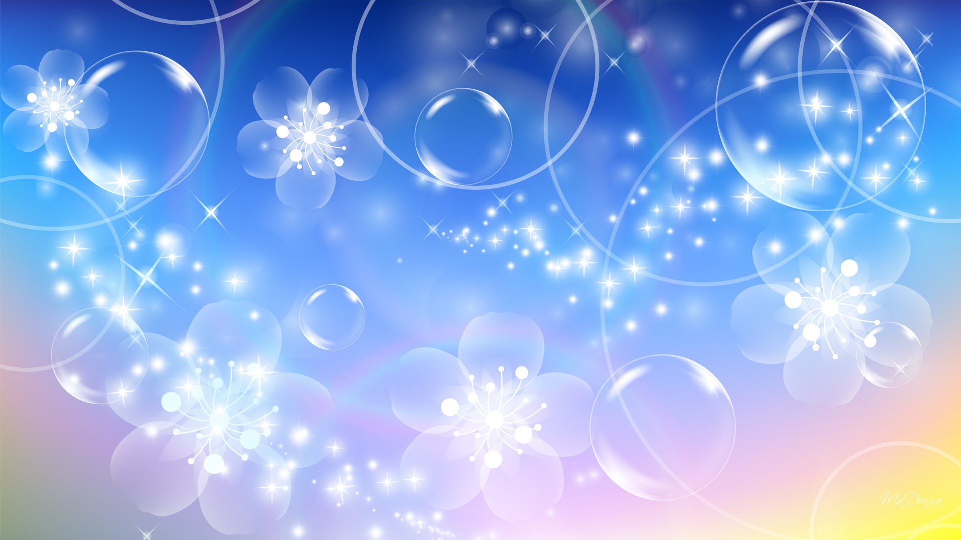 Light Wallpaper - Blue Bubble Background Hd (#104021) - HD Wallpaper ...