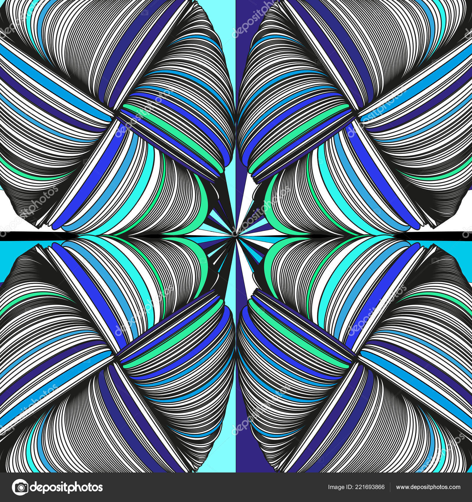 Seamless Pattern Abstract Background With Ornament - Motif (#1005122 ...