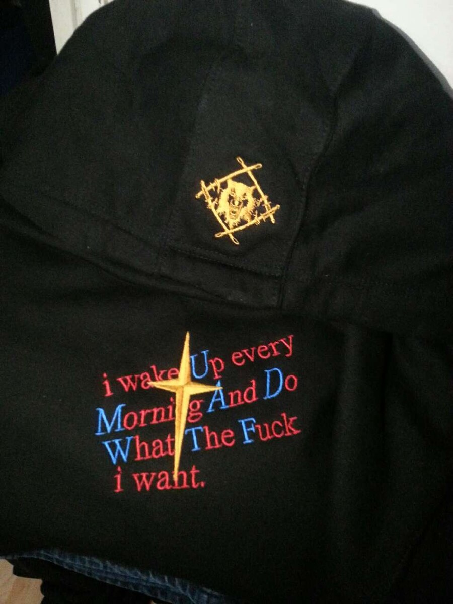 Large Ikon X Xavier Wulf Mobile Suit Mood Hoodie - Xavier Wulf Ikon ...