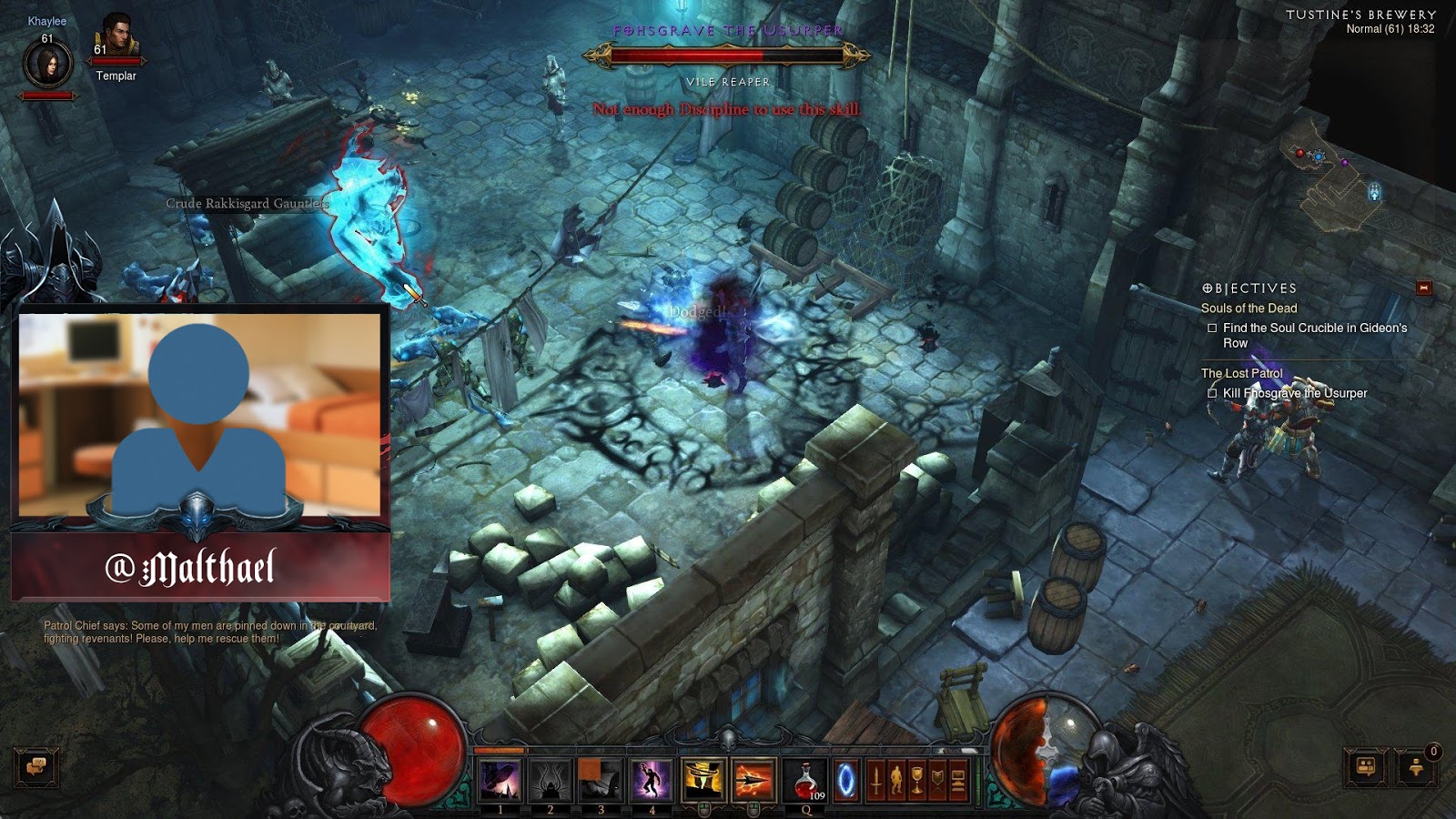 Malthael Diablo 3 Webcam Overlay Black Red - Diablo Iii Reaper Of Souls ...