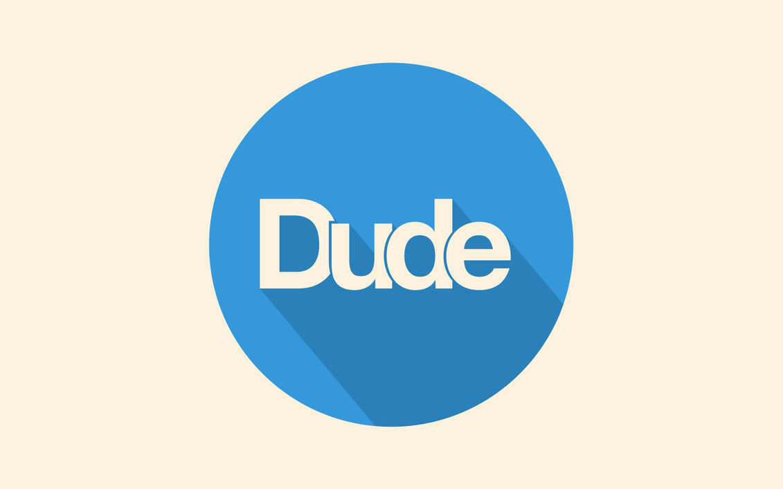 Dude Logo (#1035686) - HD Wallpaper & Backgrounds Download