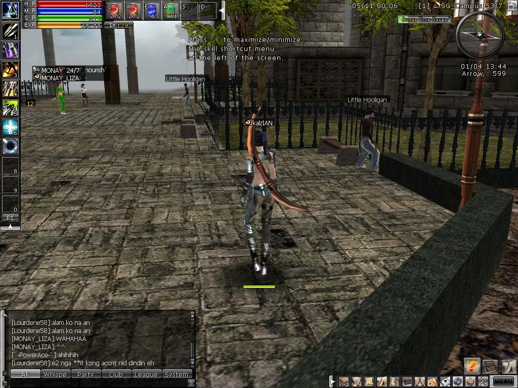 Download Click Here To View The Original Image Of 833x625px - Upgraded Horn Bow Ran Online On ...