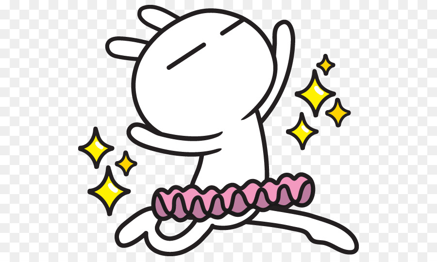 Tuzki, Sticker, Desktop Wallpaper, Line Art, Art Png - Sticker Tuzki ...