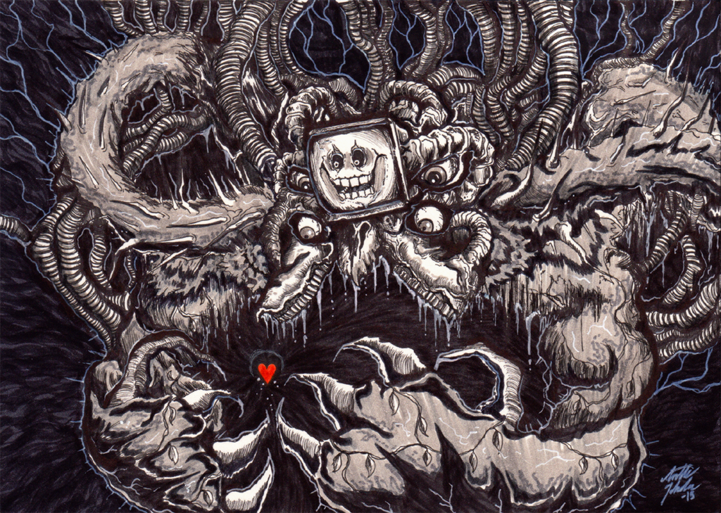 Undertale Omega Flowey Figur (#1053997) - HD Wallpaper & Backgrounds ...