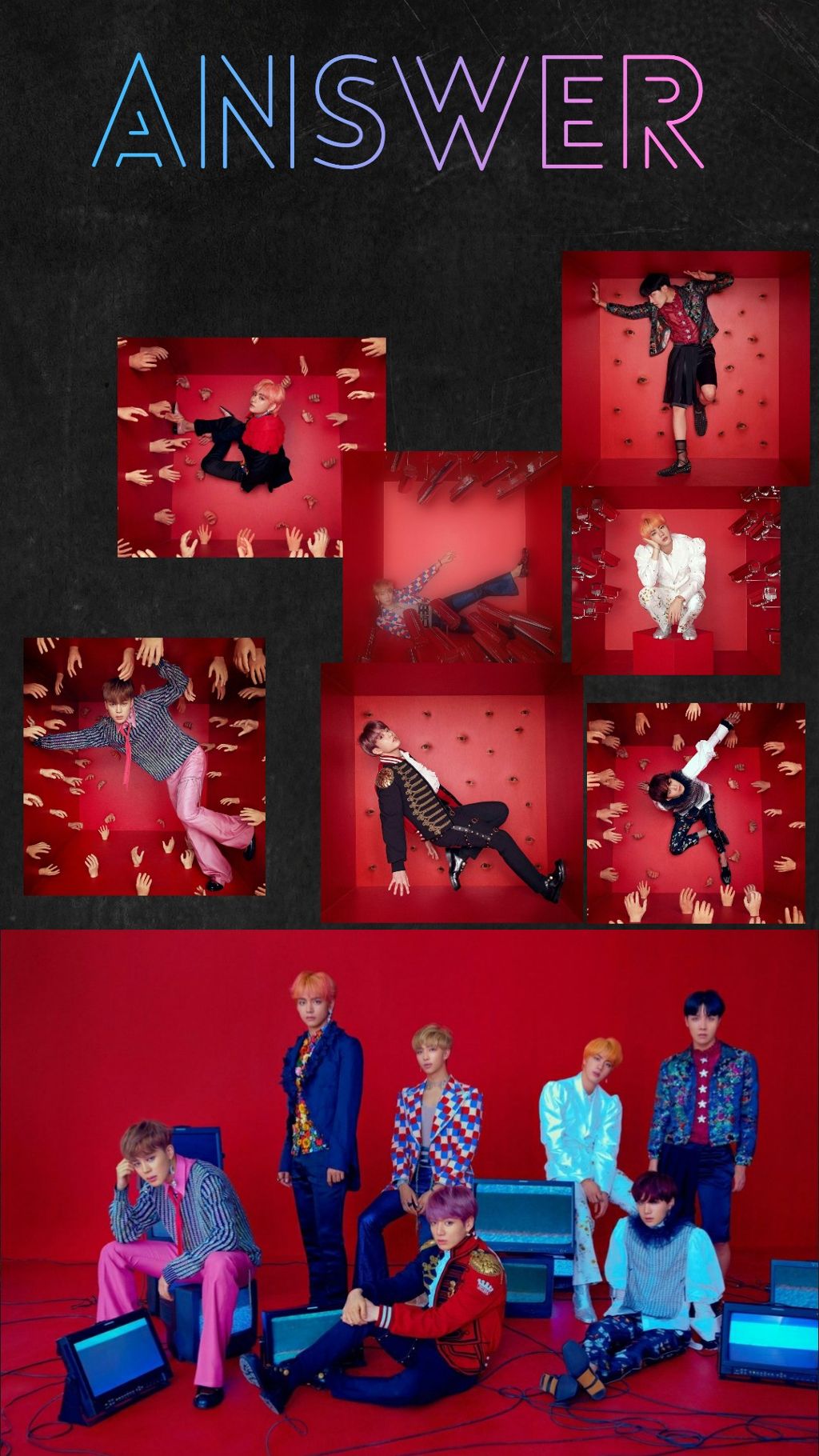 #bts #answer #photoshoots #wallpaper #freetoedit Fml - Bts Ly Answer ...