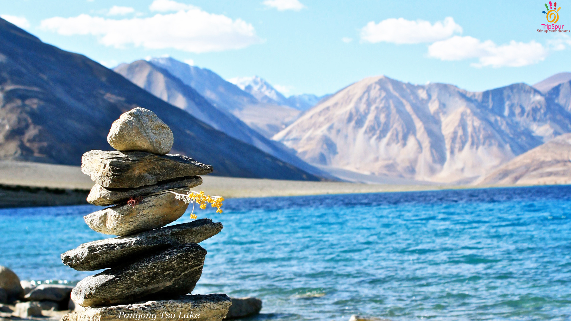 4 Nights - Pangong Tso (#1079335) - HD Wallpaper & Backgrounds Download