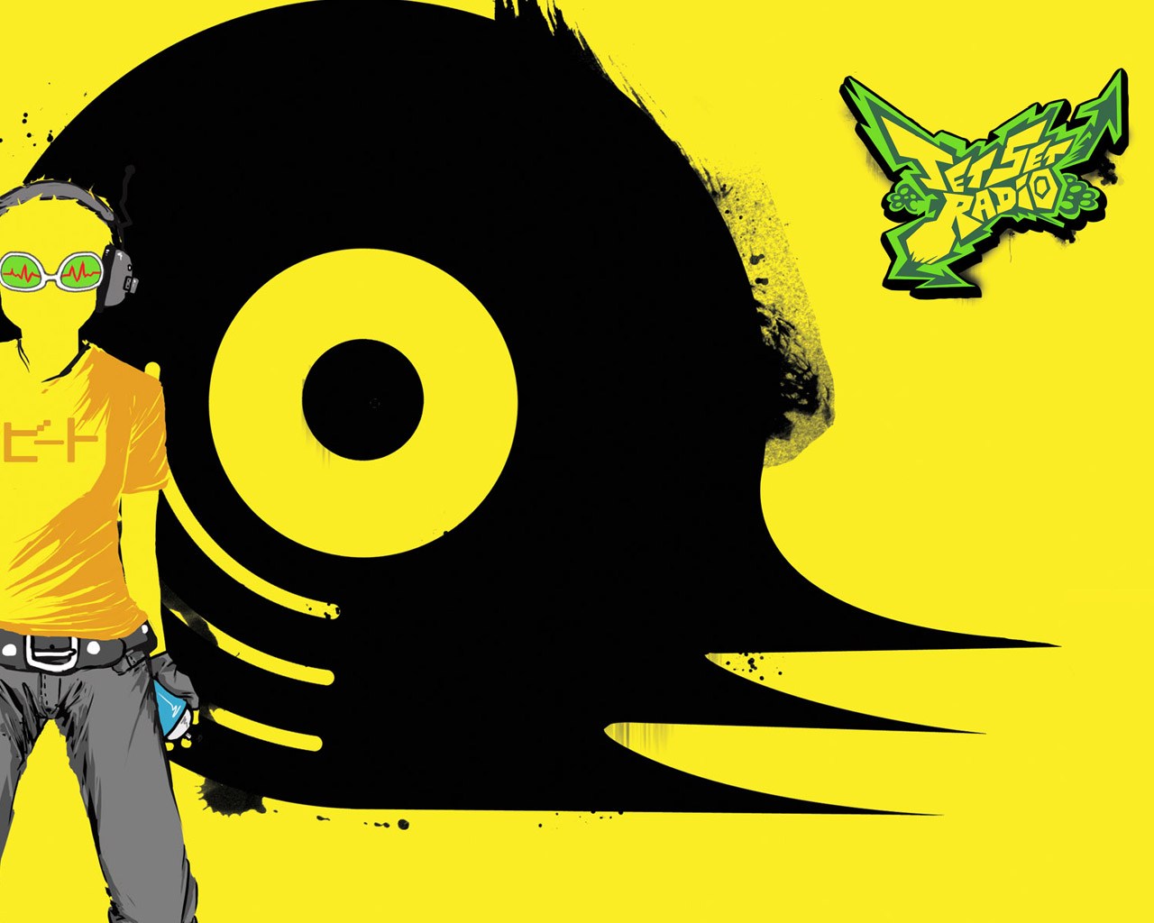 Jet Set Radio (#1103532) - HD Wallpaper & Backgrounds Download