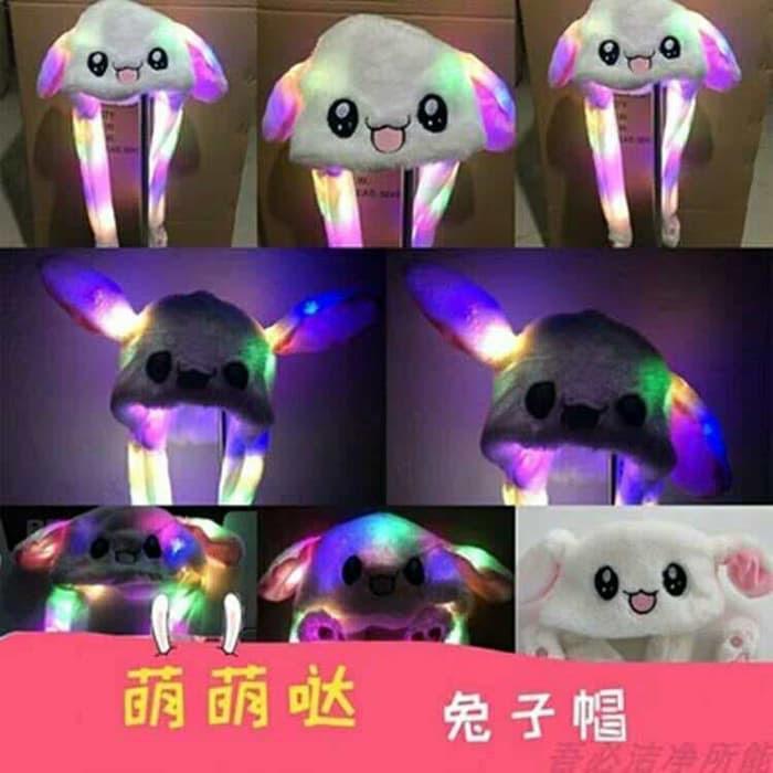 Bunny Hat With Led Dance Nayeon Twice Ong Wanna One - Berapa Harga Topi ...