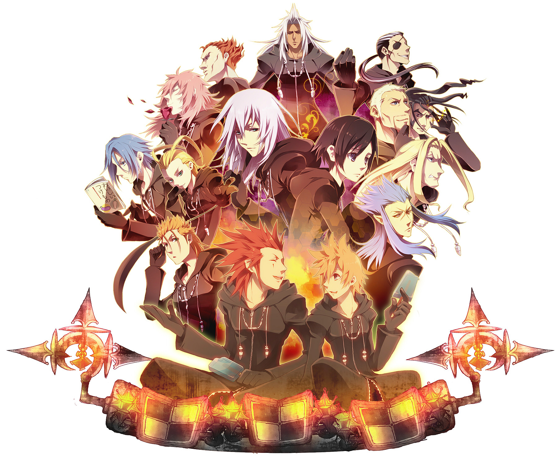 Danbooru - Organization Xiii Fan Art (#1108428) - HD Wallpaper ...