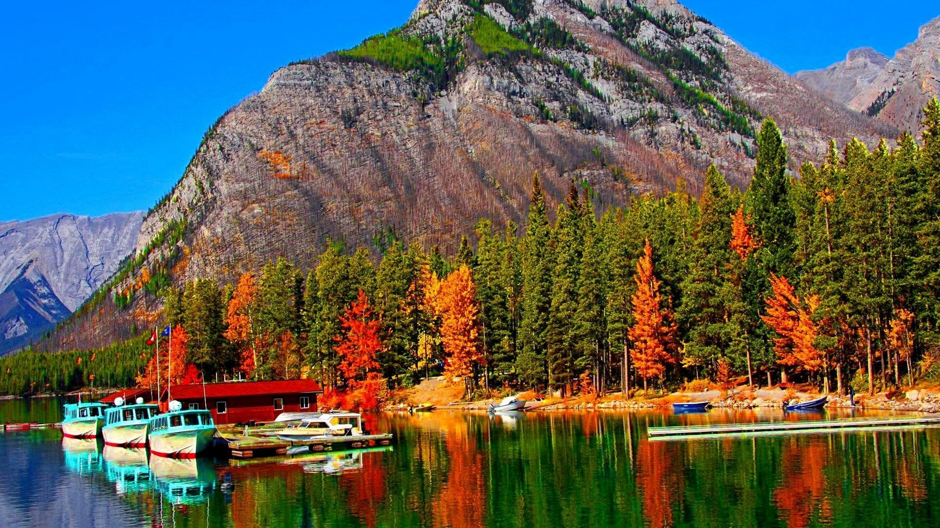 Banff Hd Wallpaper - Banff Fall Colors 2018 (#1119124) - HD Wallpaper ...