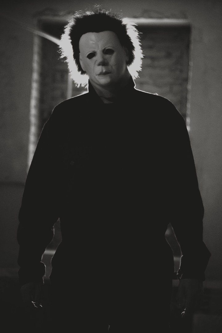 Halloween Movies, Scary Movies, Horror Movies, Michael - Monochrome ...