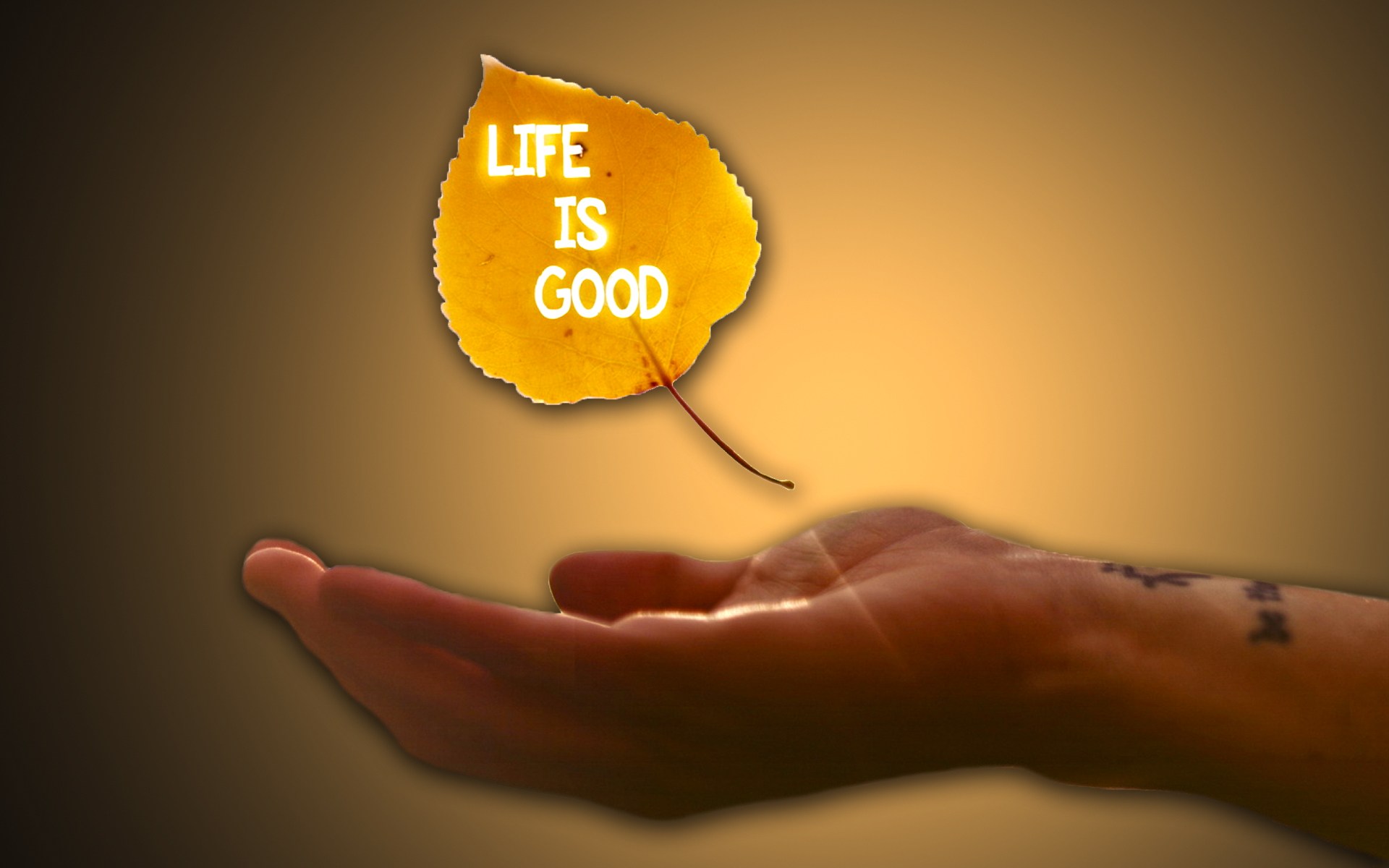 Life Is Good All Is Well Image Beautiful Hd Wallpaper - Illustration ...