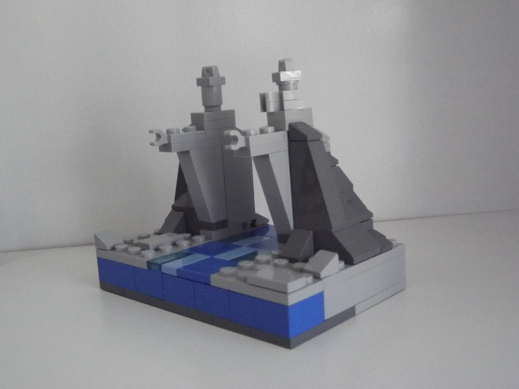 The Gates Of Argonath Pic 2 - Lego (#1153808) - HD Wallpaper ...