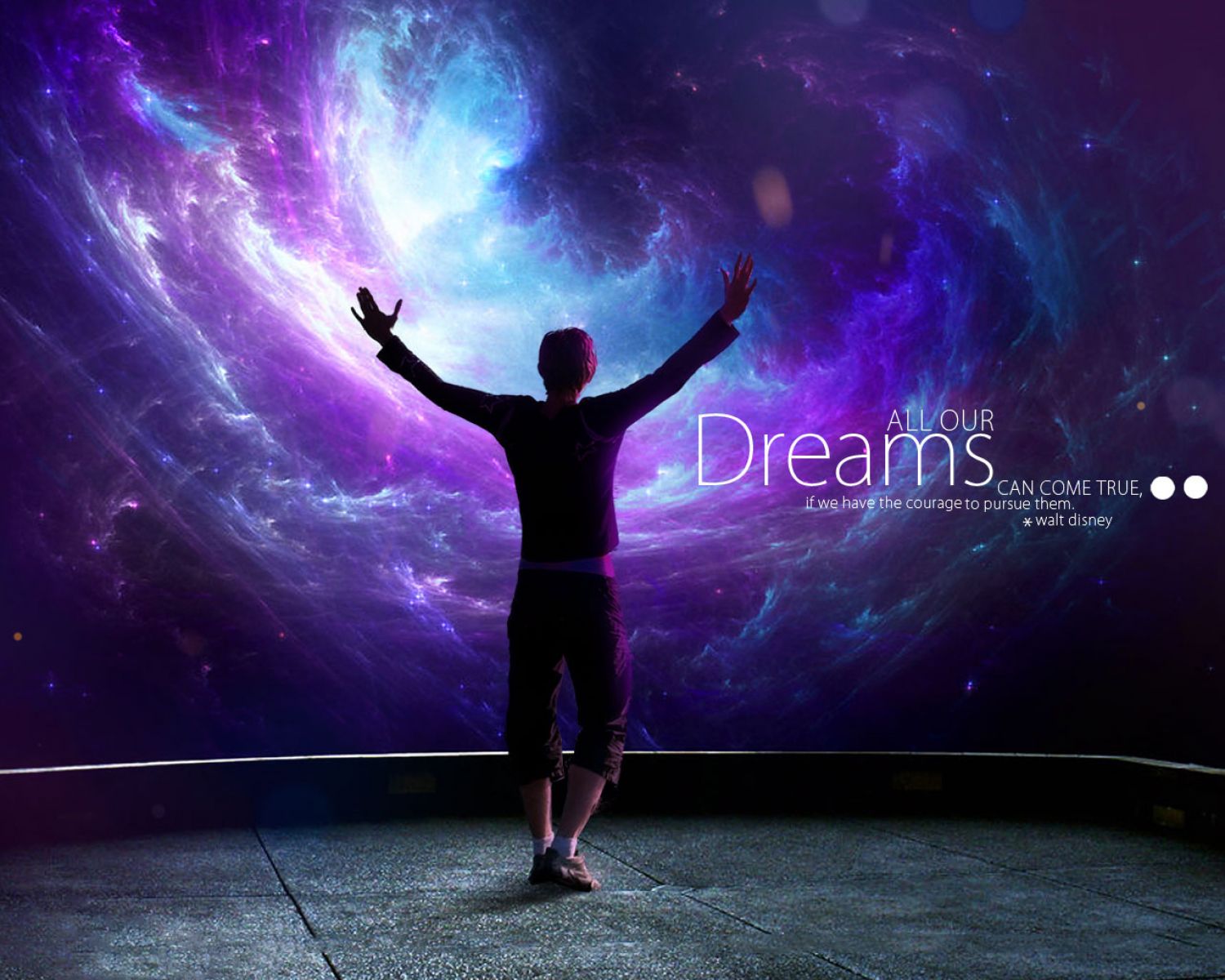 All Of Your Dreams Can Come True Desktop Motivational Wallpaper Hd
