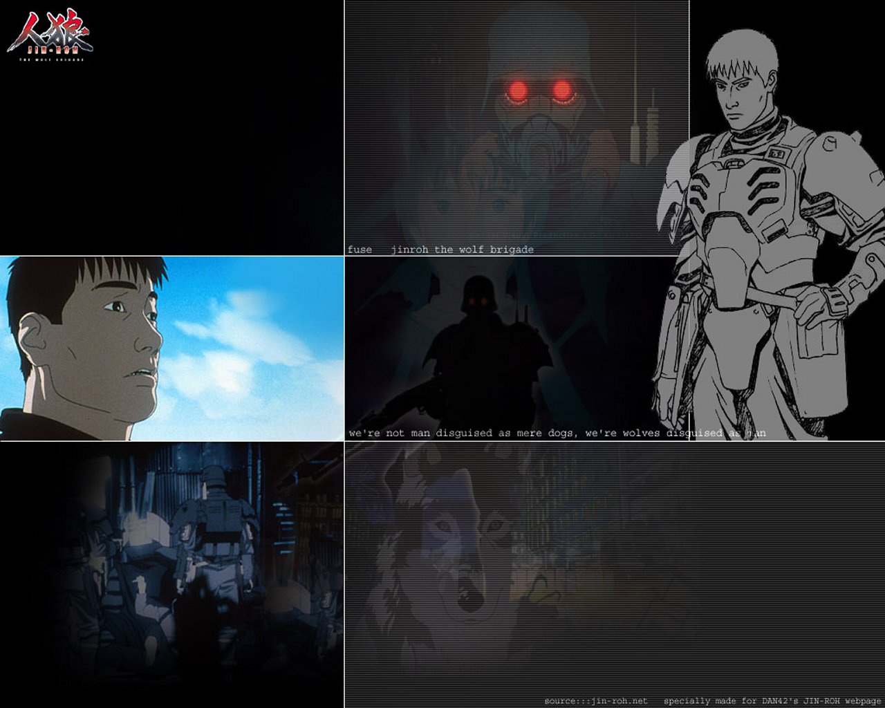 1280 X 1024, 168 Kb - Jin Roh (#1157335) - HD Wallpaper & Backgrounds ...