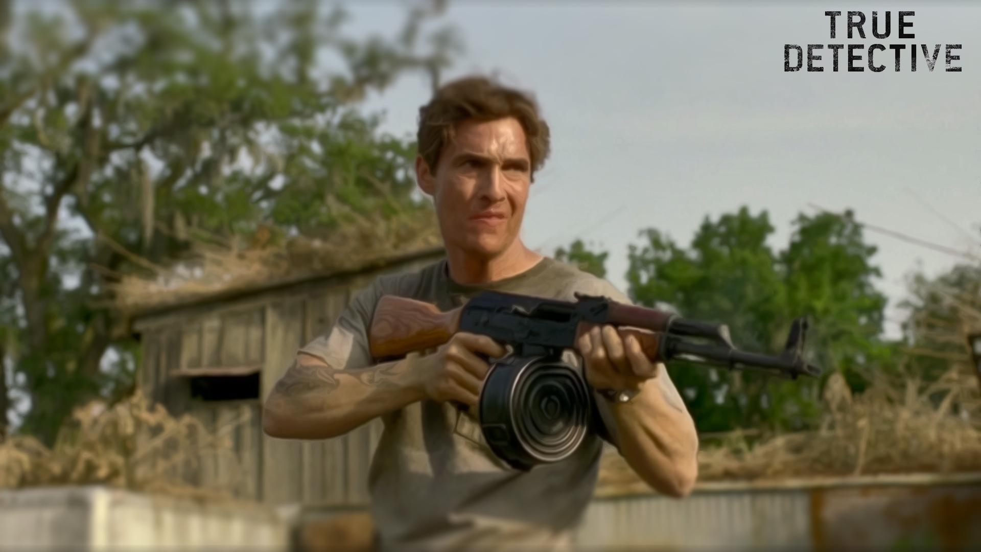 True Detective Wallpaper - True Detective Rust Shooting (#1157354) - HD ...