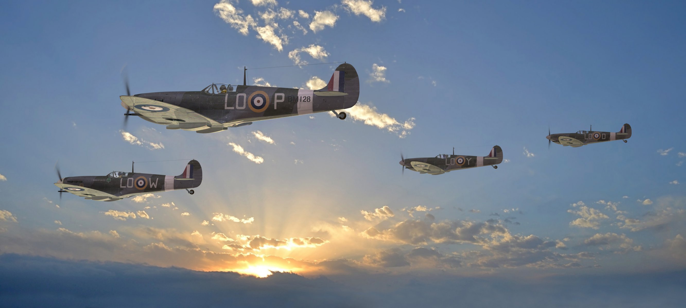 Supermarine Spitfire Wallpaper - Spitfires In The Sky (#1160076) - HD ... Supermarine Spitfire Wallpaper - Spitfires In The Sky (#1160076) - HD ...