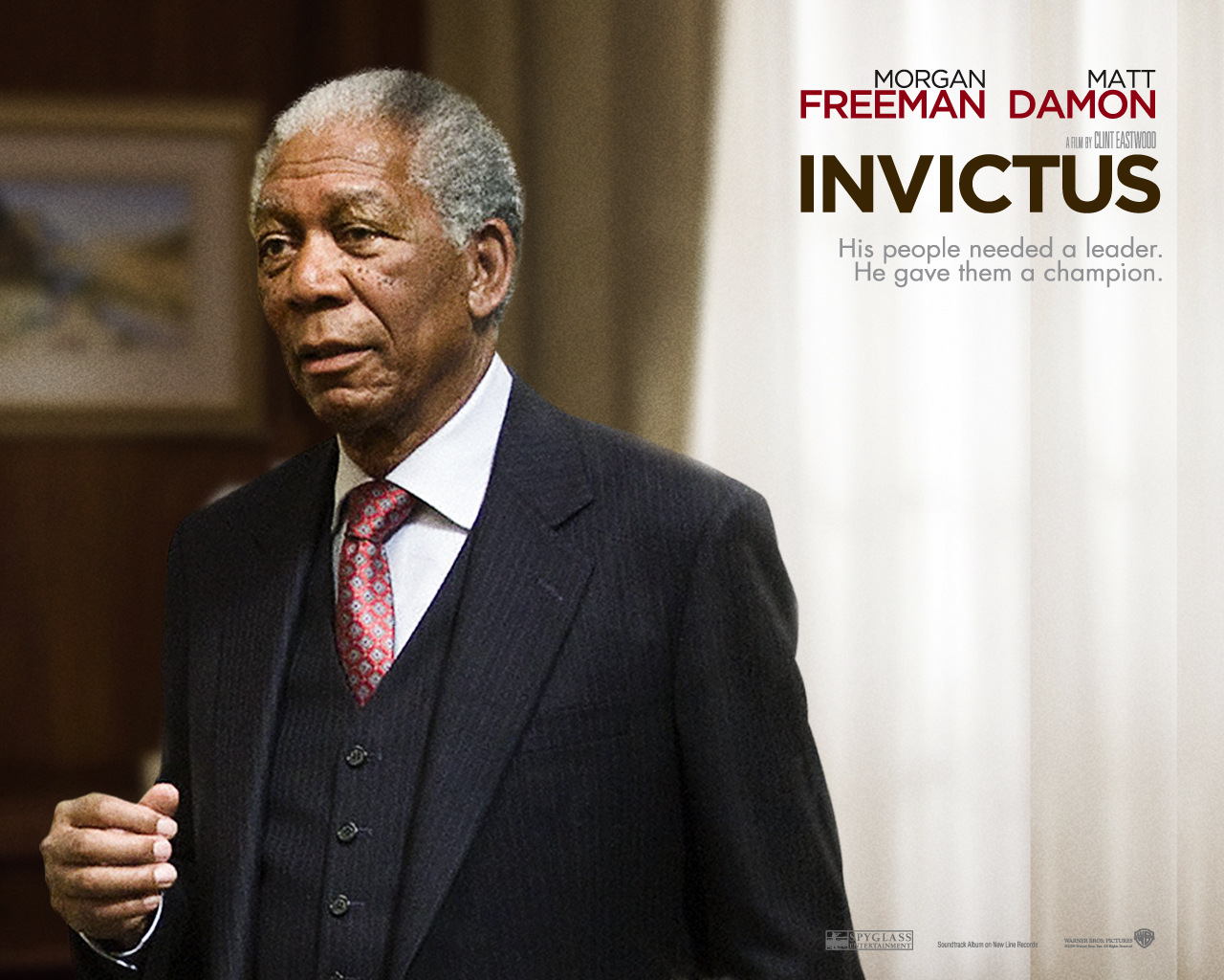 Morgan Freeman As Neslon Mandela - Invictus Movie Morgan Freeman ...