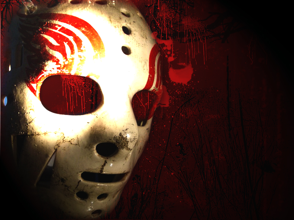 Angerfist Mask Hd Background Wallpaper - Goalie Mask Old School ...