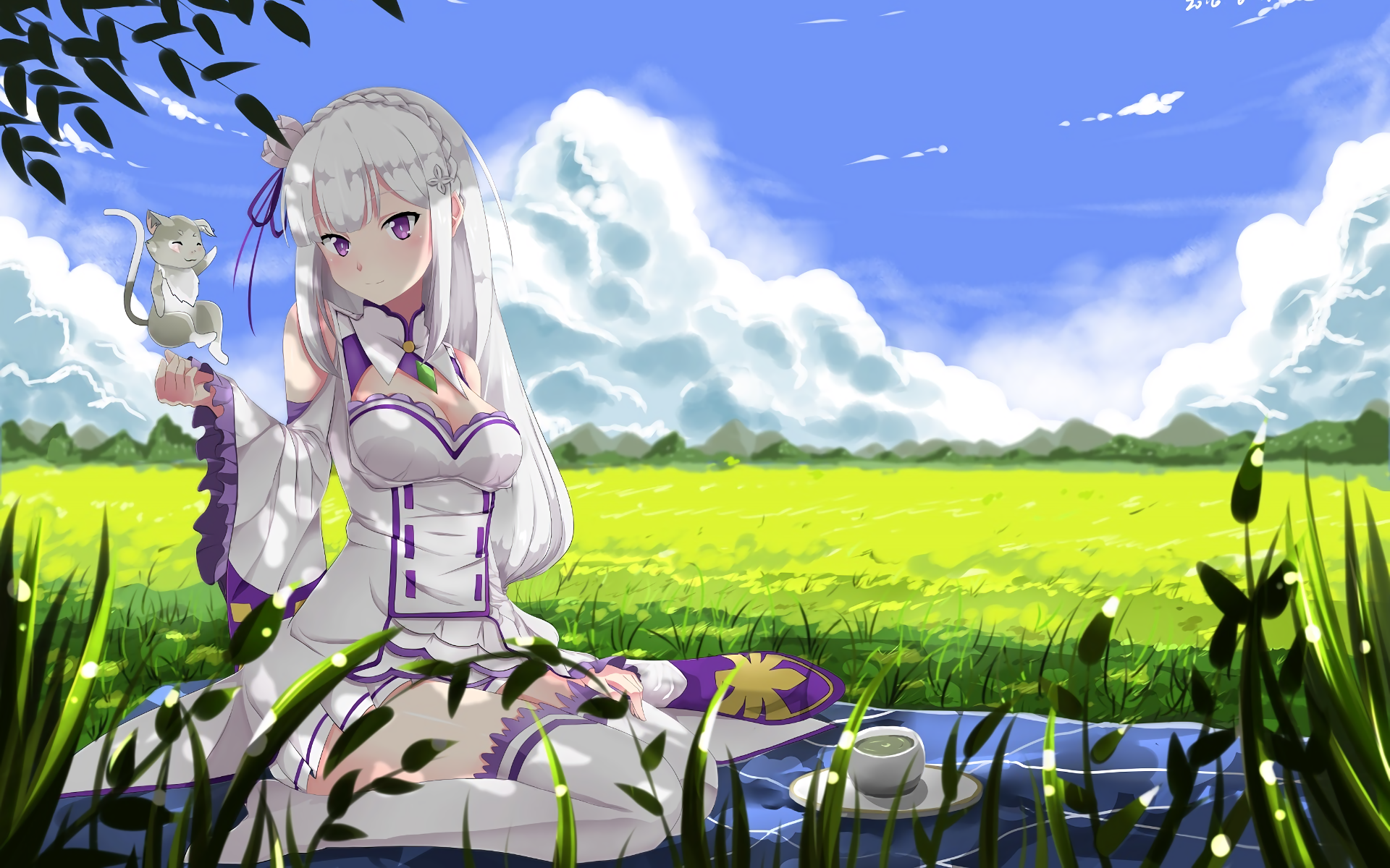 Emt Hd Wallpaper - Re Zero Emilia Hd (#1181685) - HD Wallpaper ...