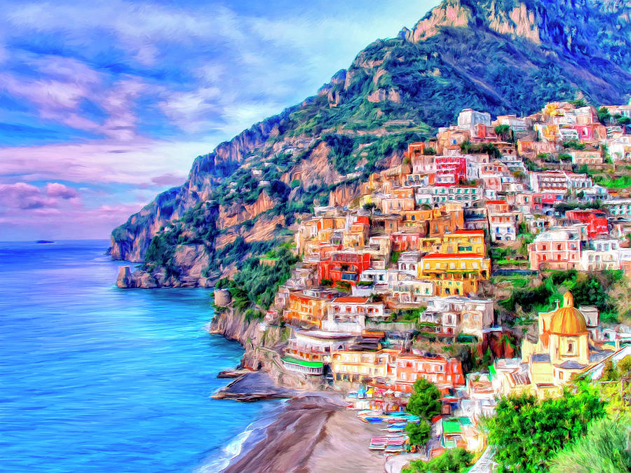 Europe Images Positano, Italy Hd Wallpaper And Background - Positano ...