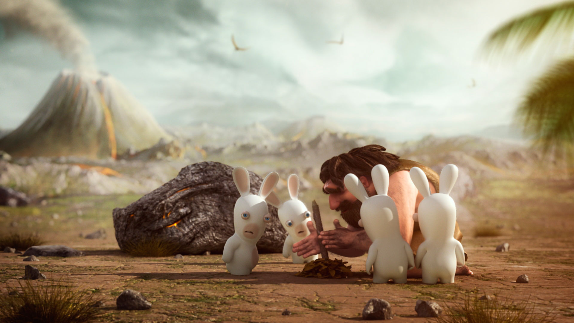 Raving Rabbids Travel In Time 1080p Wallpaper - Raving Rabbids ...