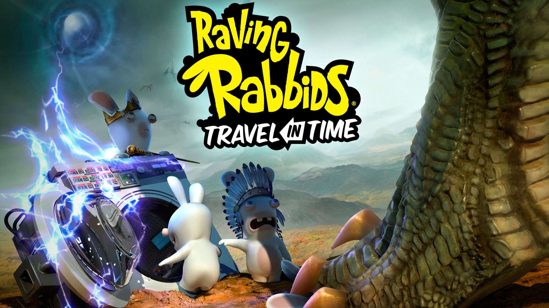 Raving Rabbids Travel In Time 1080p Wallpaper - Raving Rabbids Time ...