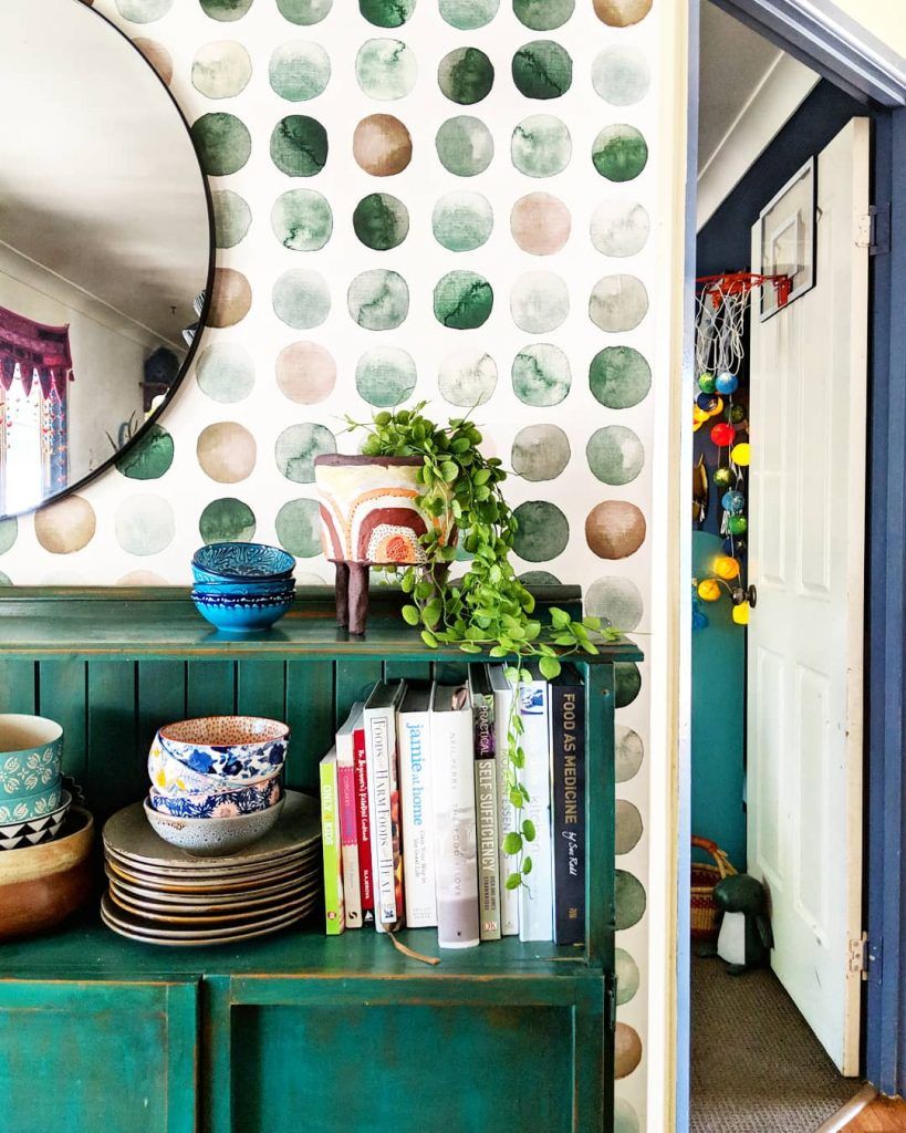 Wallpaper Collab With Coloray Decor The Hectic Eclectic - Shelf ...