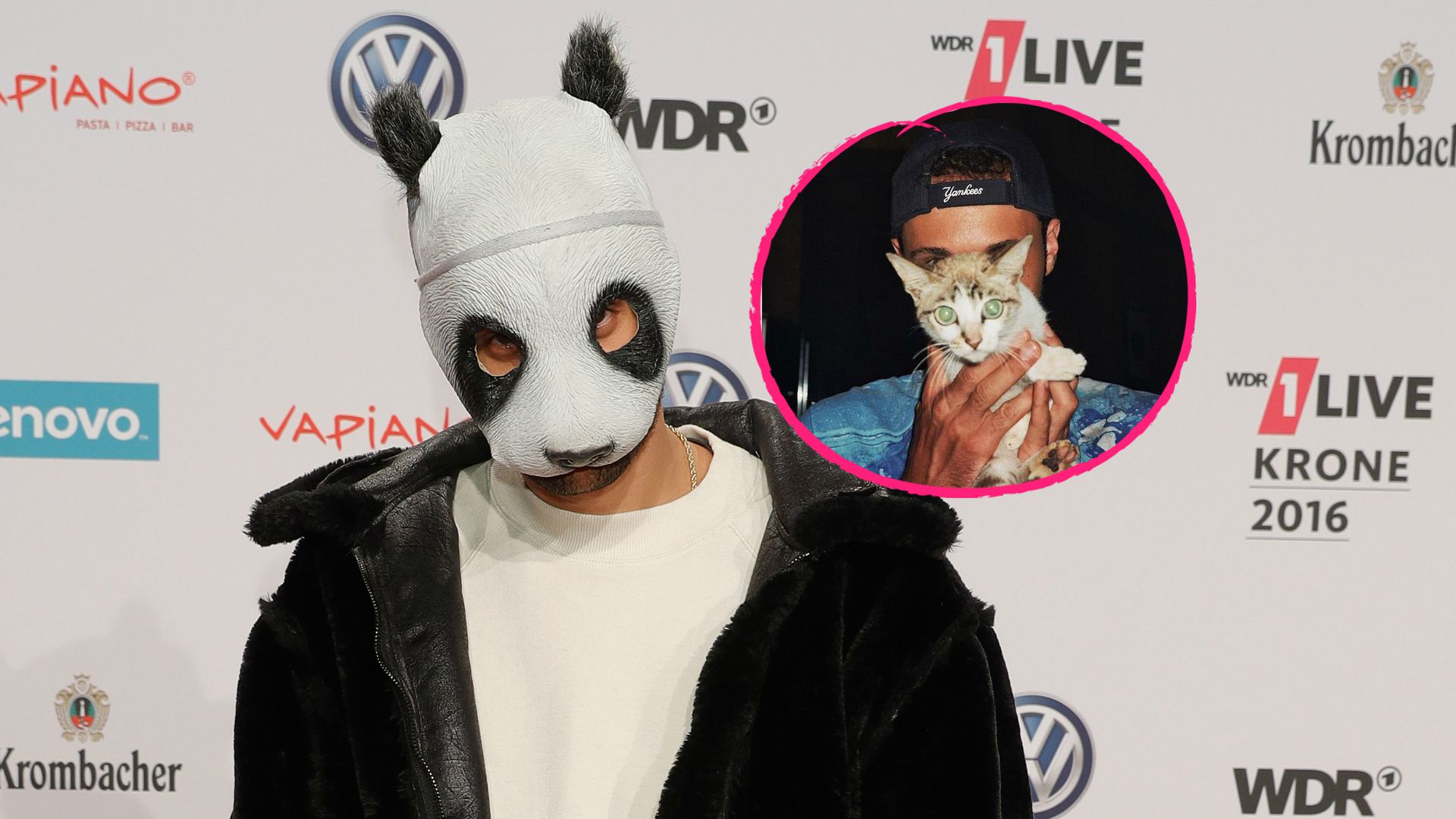 Is Cro Finally Showing Up Here Without A Panda Mask - Face Mask ...