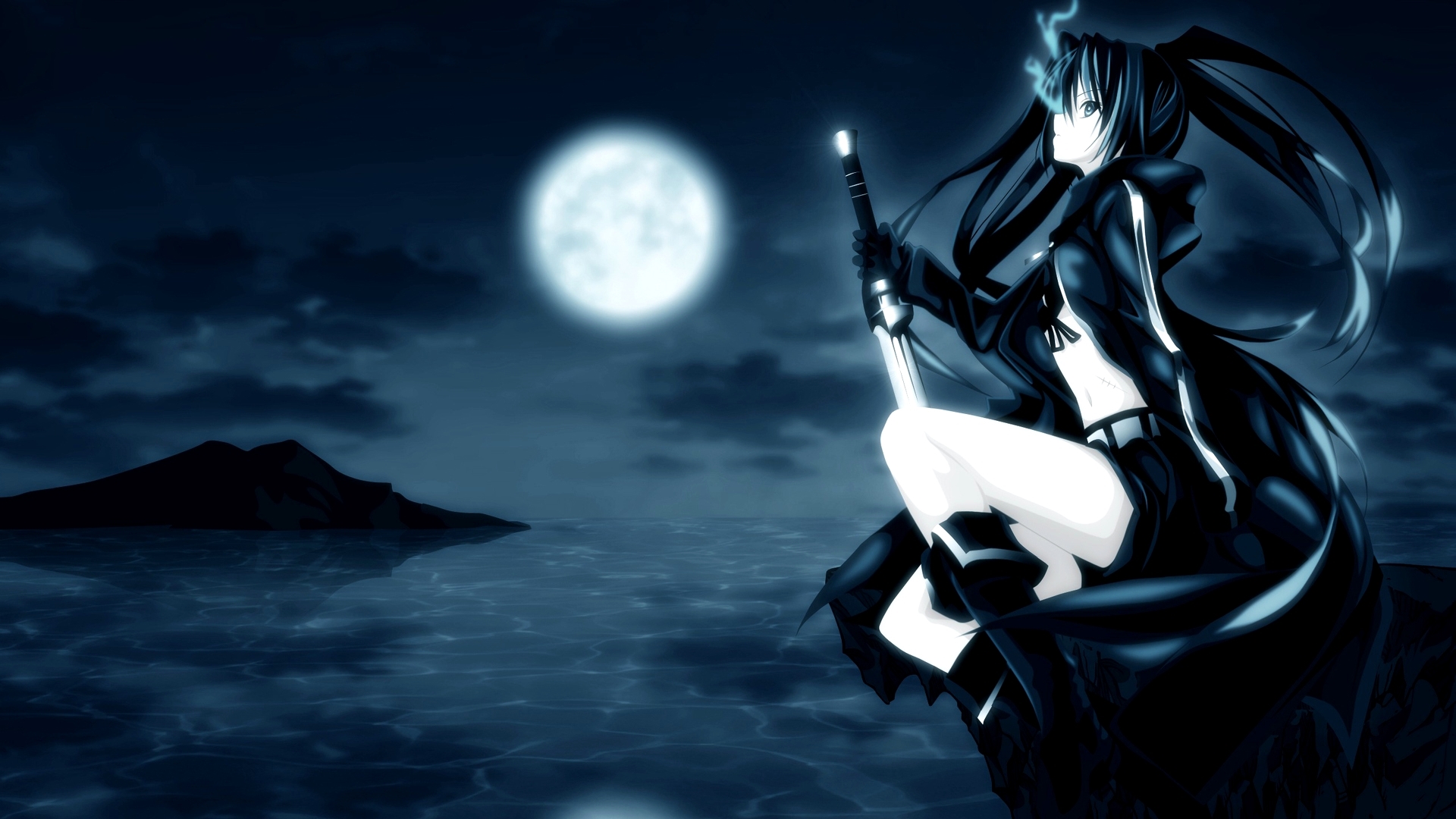 Original - Black Rock Shooter 1080p (#1231908) - HD Wallpaper ...