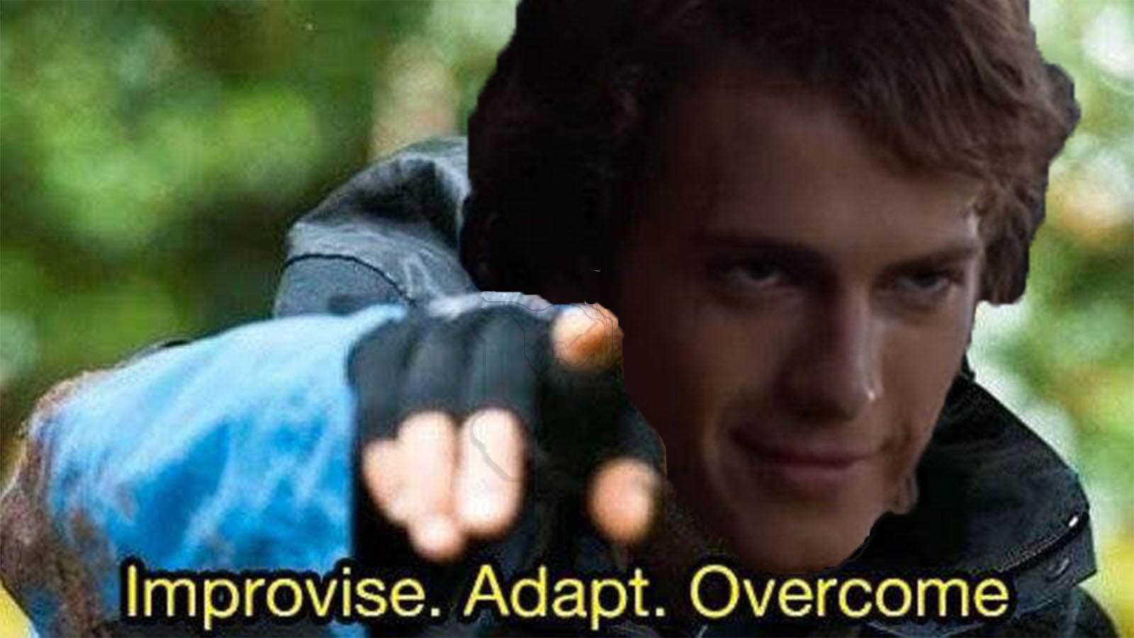 Prequelmemes - Improvisar Adaptar E Superar Meme (#1249245) - HD ...