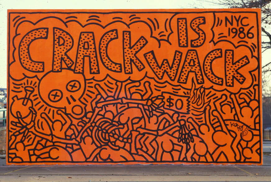 Crack Is Wack - Keith Haring Artwork (#1285569) - HD Wallpaper ...