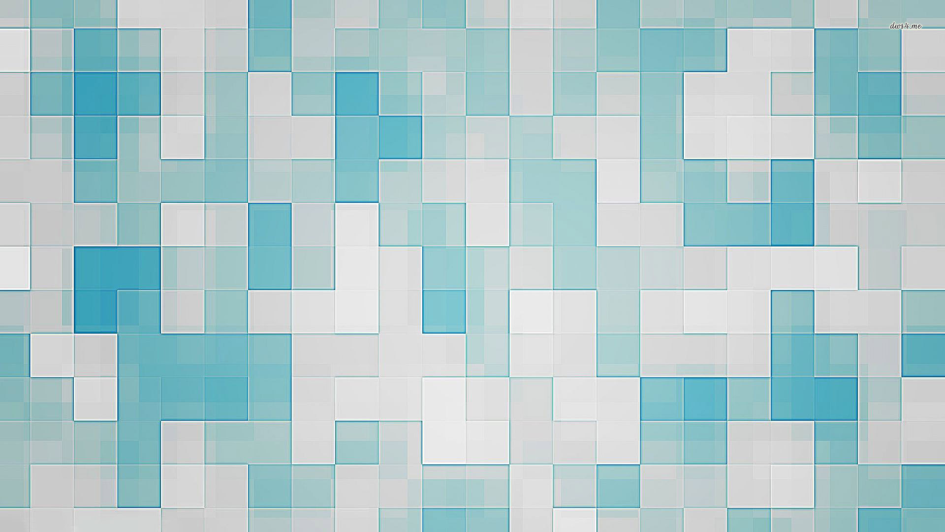 21865 Blue And White Square Pattern 1920×1080 Abstract - Blue And White ...