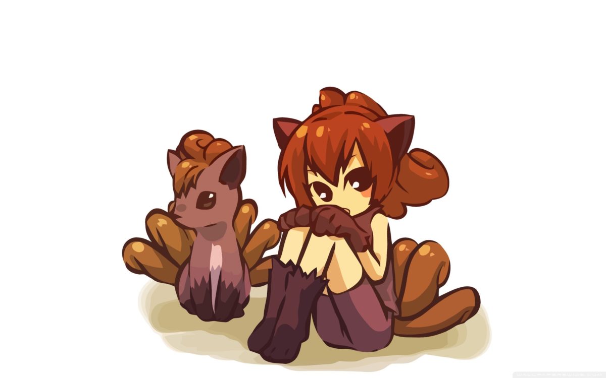 Download Vulpix Pokemon 4k Hd Desktop Wallpaper For 4k Ultra - Vulpix ...