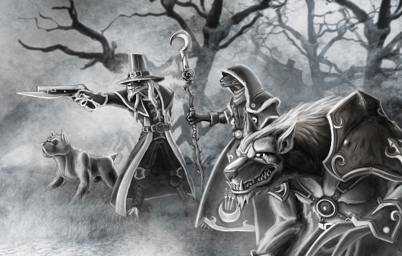 Photo Wallpaper Wow, The Worgen, World Of Warcraft, - Gilneas (#1313221) - HD Wallpaper ...