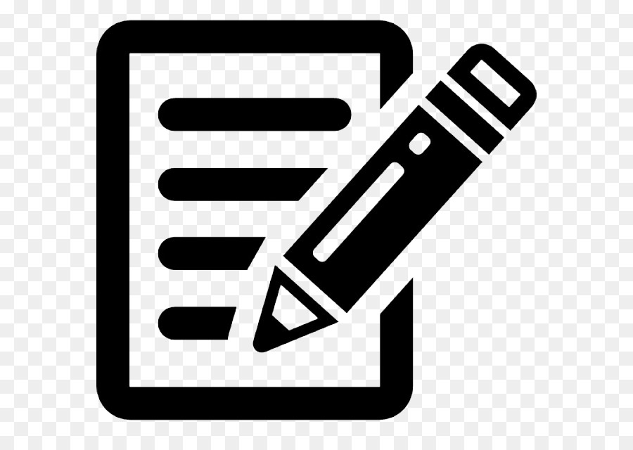 Writing, Computer Icons, Book, Text, Black And White - Edit Orange Icon ...