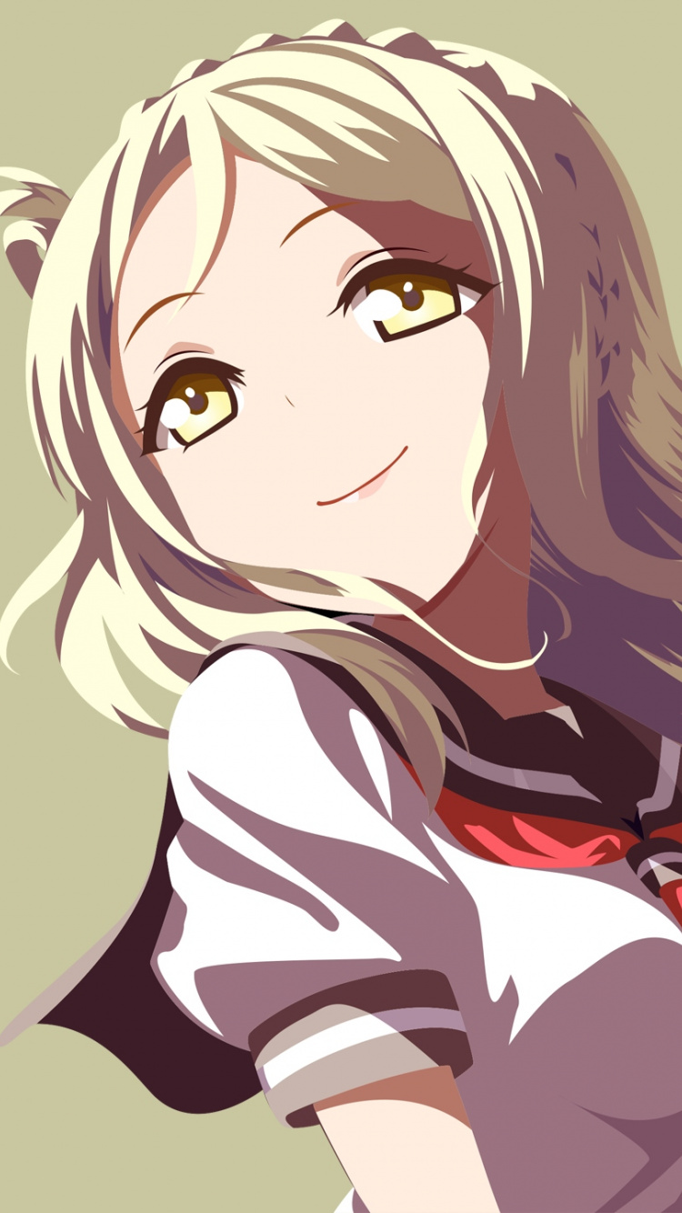 Download Downaload Smile, Cute, Mari Ohara, Love Live Wallpaper, - Mari ...
