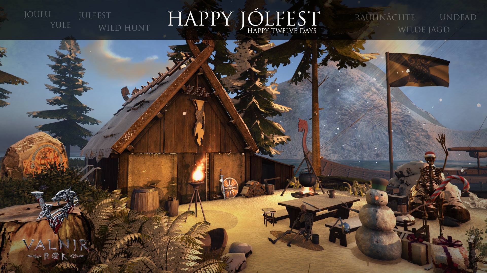 Patch 0 - 5 - 0 - - Happy Yule Viking (#1322649) - HD Wallpaper ...