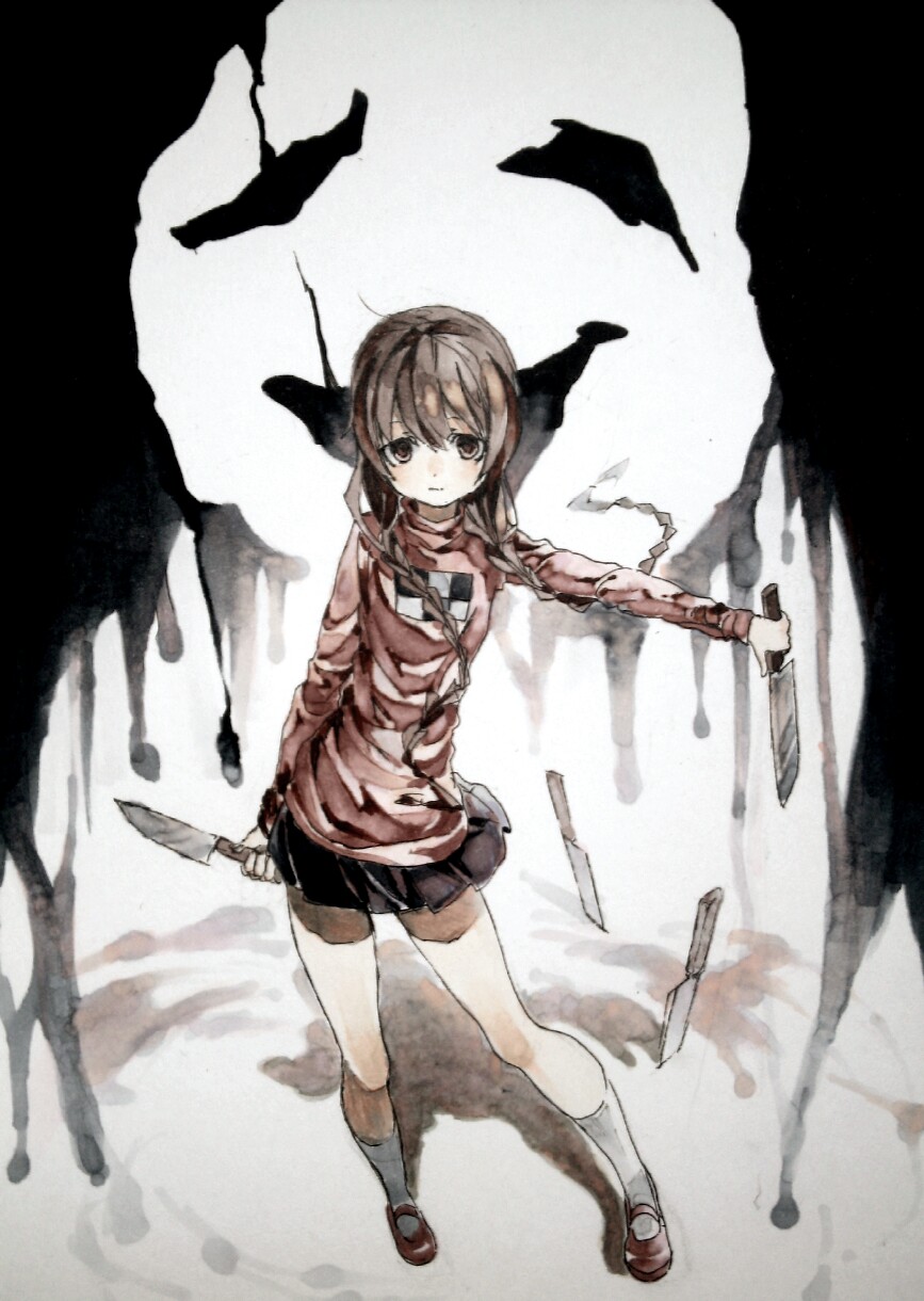 View Fullsize Yume Nikki Image - Yume Nikki Uboa (#1323627) - HD Wallpaper & Backgrounds Download