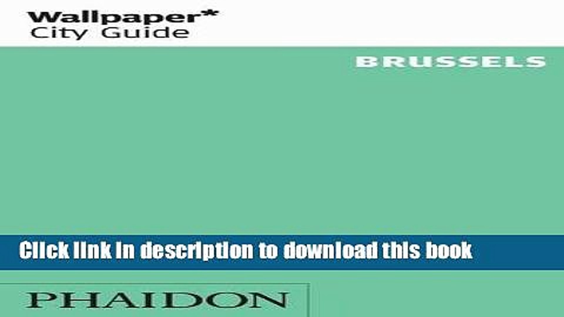 [pdf] Wallpaper* City Guide Brussels Full Online - Big Boss (#1325251) - HD Wallpaper ...