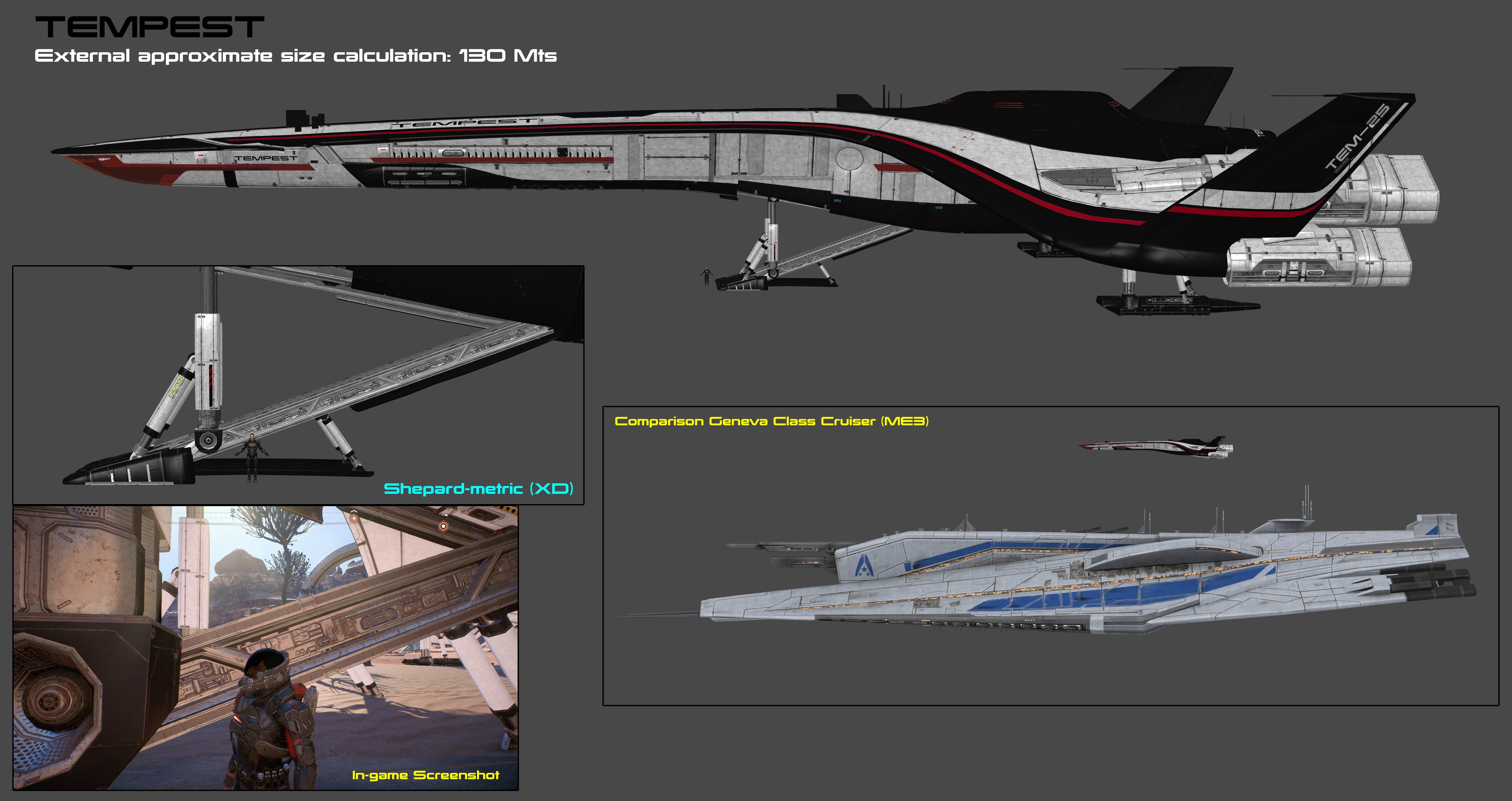 Mass Effect Andromeda Mass Effect Andromeda Initiative Mass Effect Tempest Scale 1332556