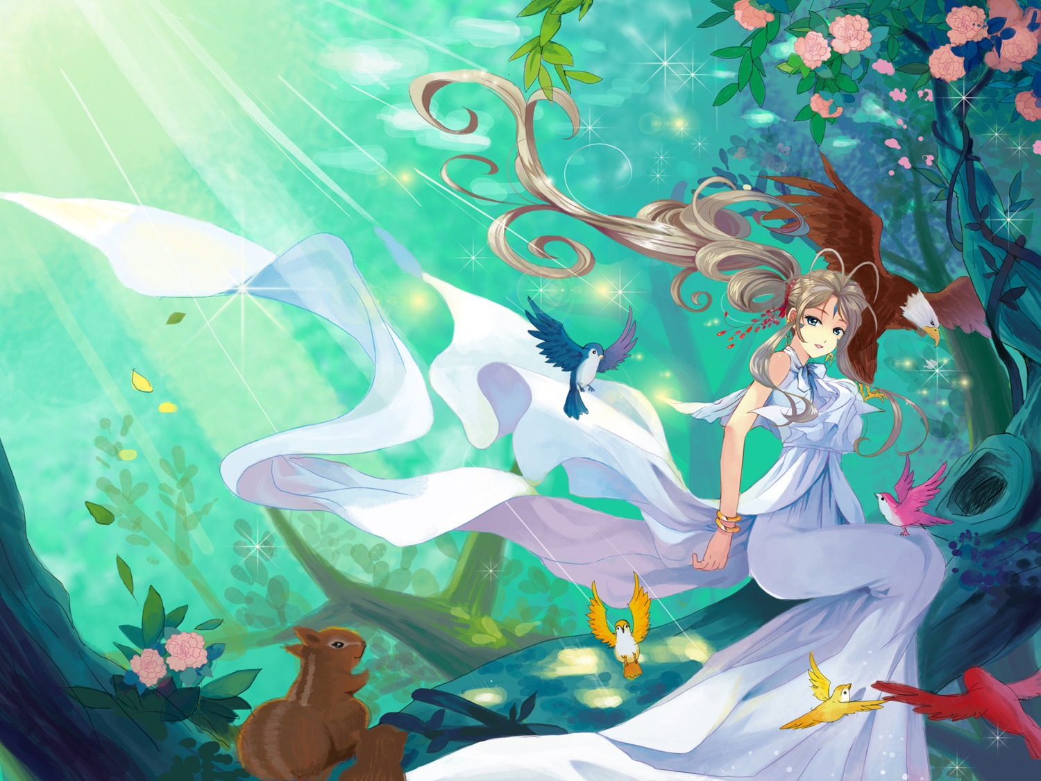 Goddess Of Animals Anime (#1335225) - HD Wallpaper & Backgrounds Download