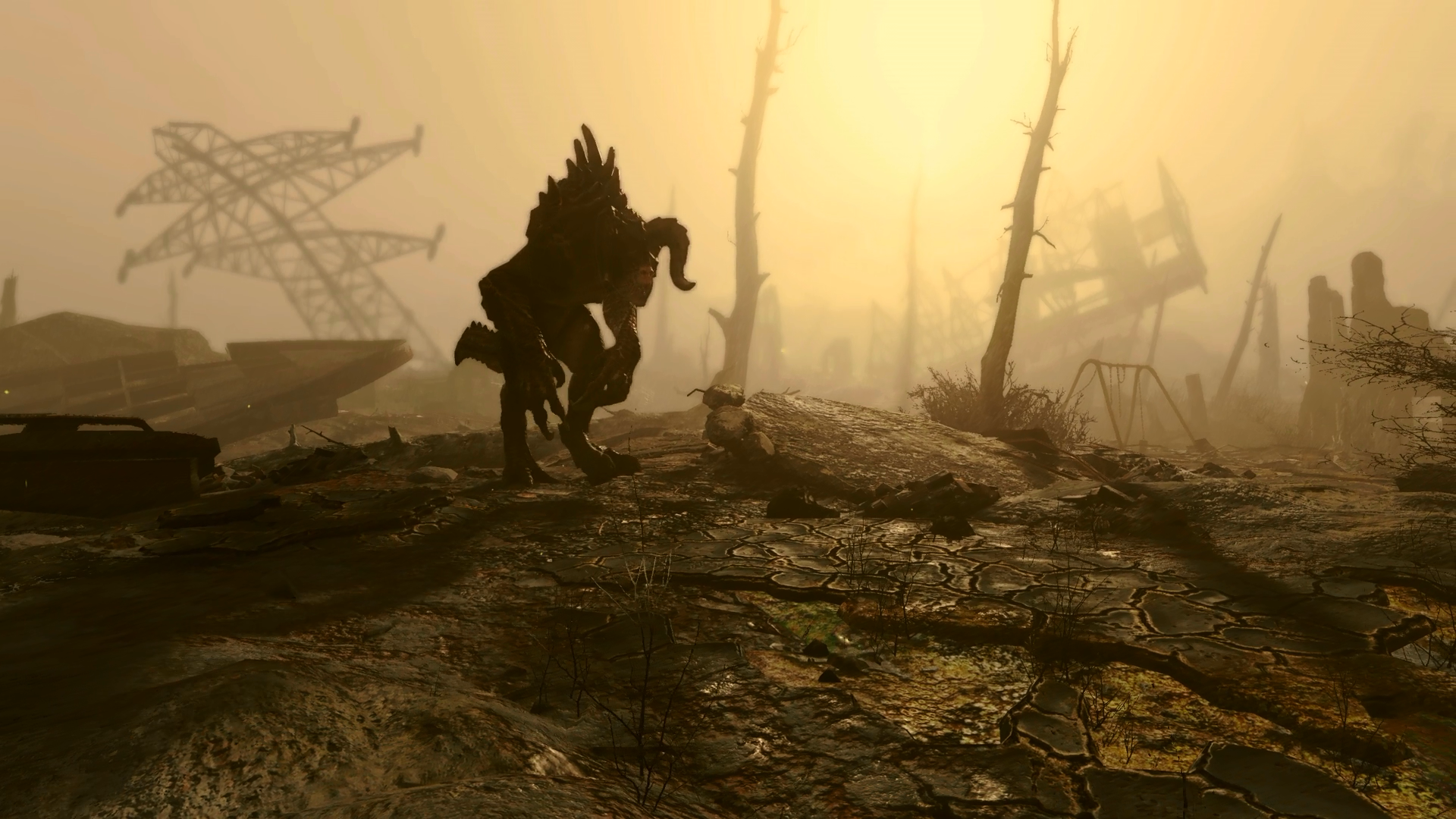 Fallout 4 Pc Wallpapers - Fallout 4 Deathclaw (#1336516) - HD Wallpaper ...