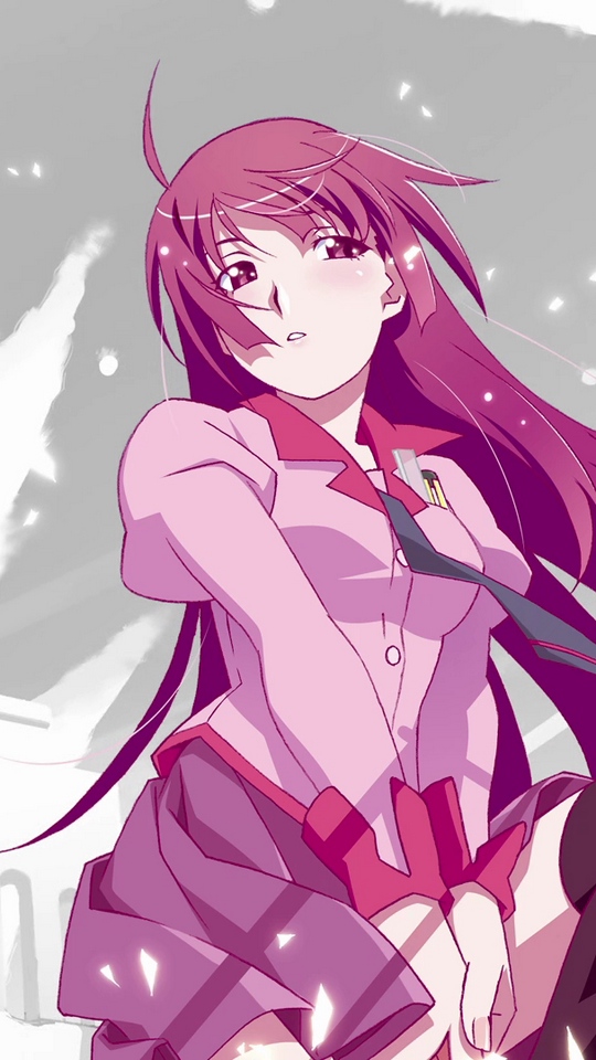 Download Wallpaper Bakemonogatari, Senjougahara Hitagi, Girl, - Senjougahara Hitagi On Itl.cat