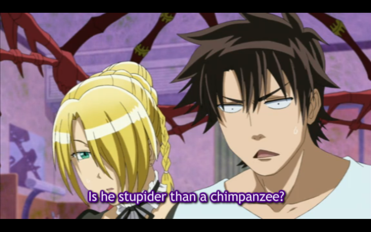 Oga Celebrates Finally Having Shrunk The Zebub Spell - Beelzebub ...