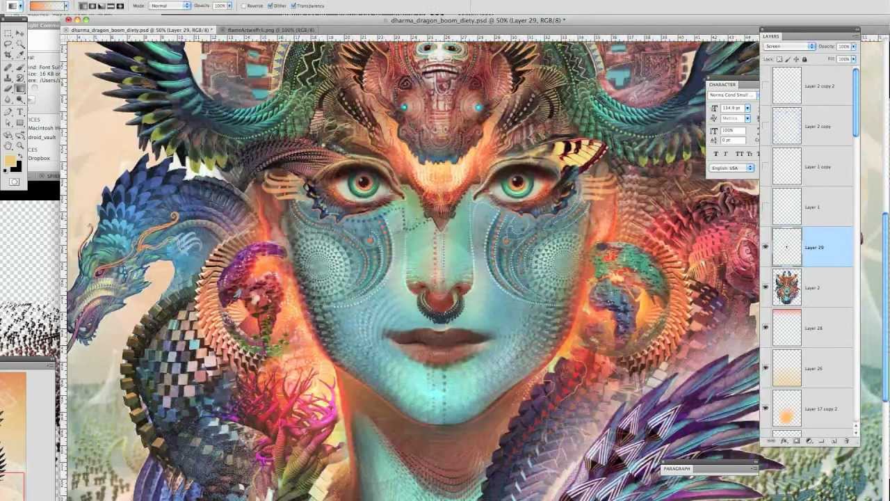 Android Jones (#1345020) - HD Wallpaper & Backgrounds Download