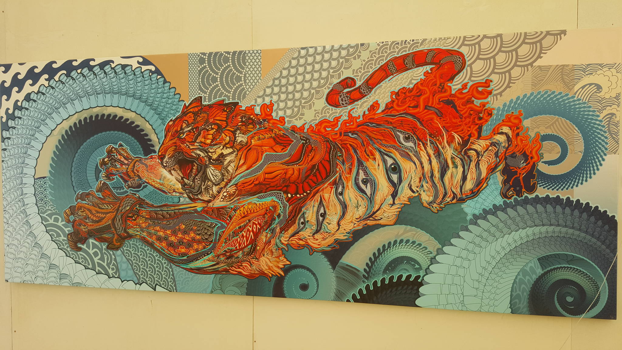 Android Jones Is Awesome So Is Luke Brown - Android Jones Tiger Print ...