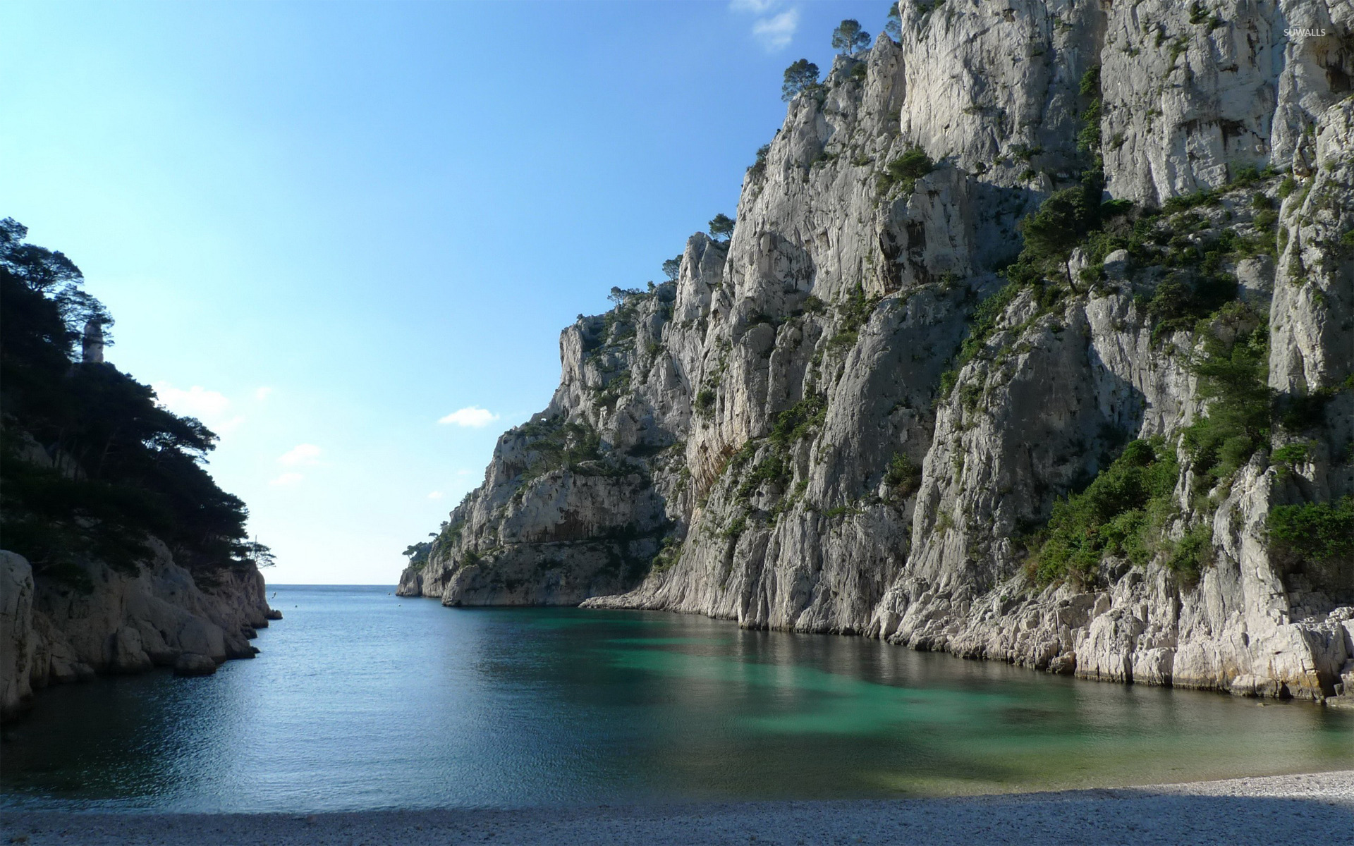 Cliff In The Lagoon Wallpaper - Calanque D'en-vau (#1346345) - HD ...