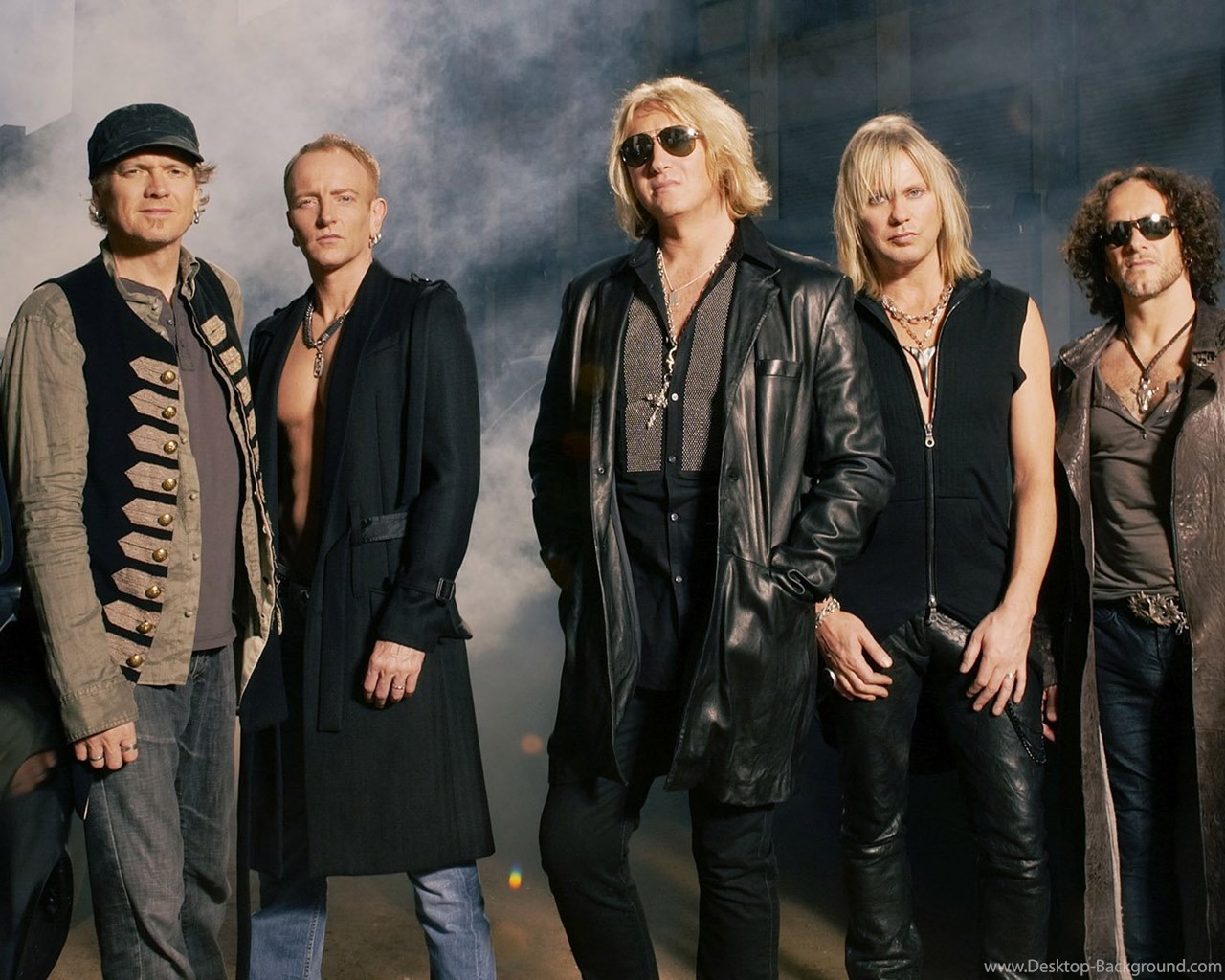 Costume, Outerwear, Leather Jacket, Vogue, Overcoat - Def Leppard ...